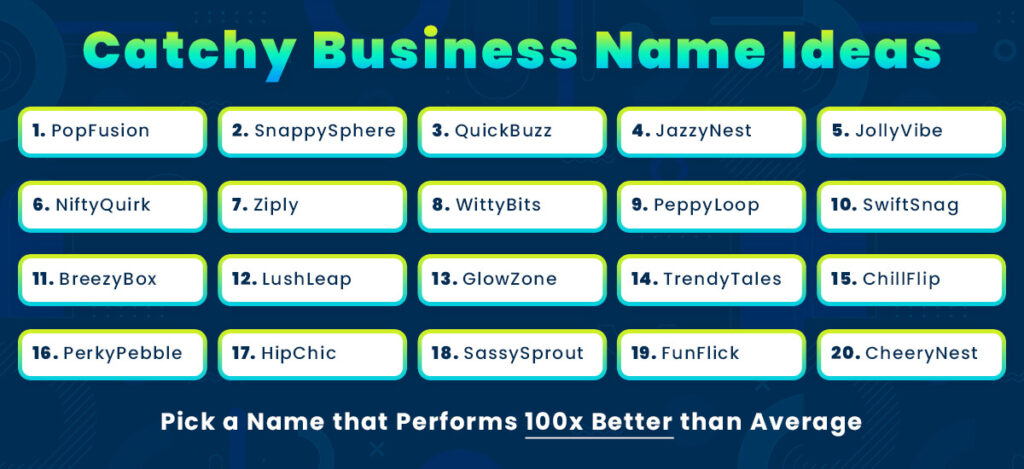 500+ Cool, Catchy & Creative Business Name Ideas & Inspiration - TopDevelopers.co