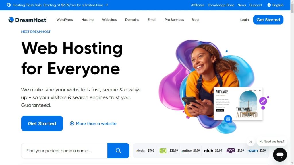 List of Top 9 Free Web Hosting Sites - Topdevelopers.co