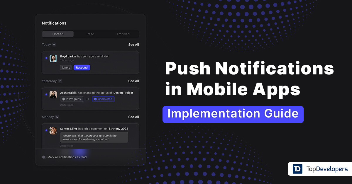 Mobile App Push Notification: Implementation Guide Mobile App Push Notification: Implementation Guide