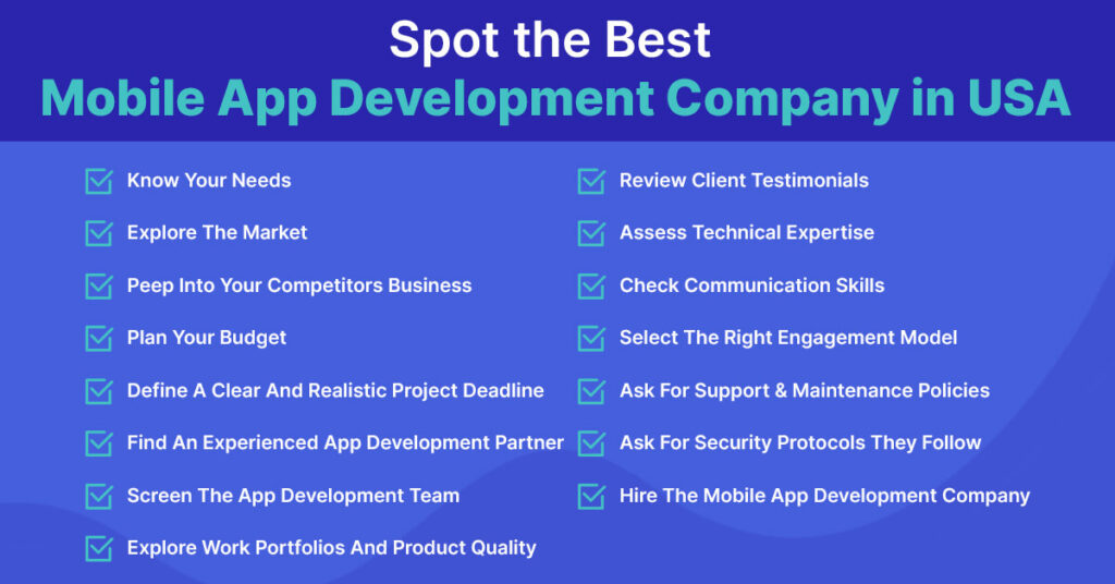How to Select a Mobile App Development Company in USA?
